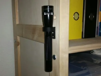 Mini MagLite holder - Free 3D Print Model - MakerWorld