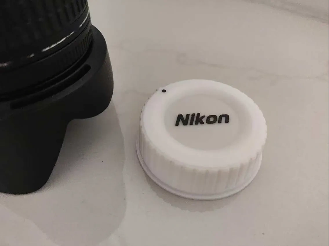 Nikon F-mount Lens Dust Cap by 水止如镜 - MakerWorld