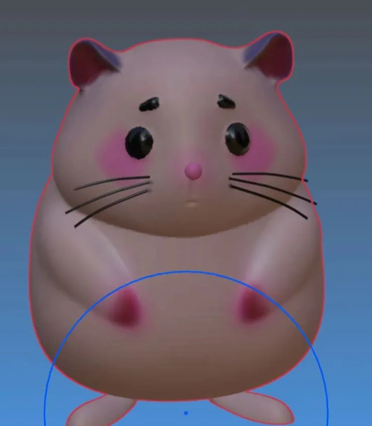 Yuanmeng's Star Pudding Hamster by piggy - MakerWorld