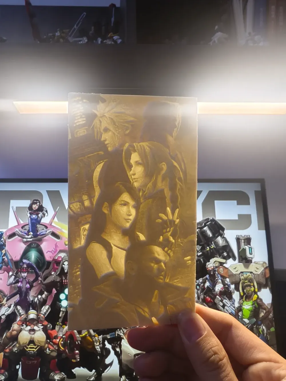 Final Fantasy VII Lithophane by 霹雳火 - MakerWorld