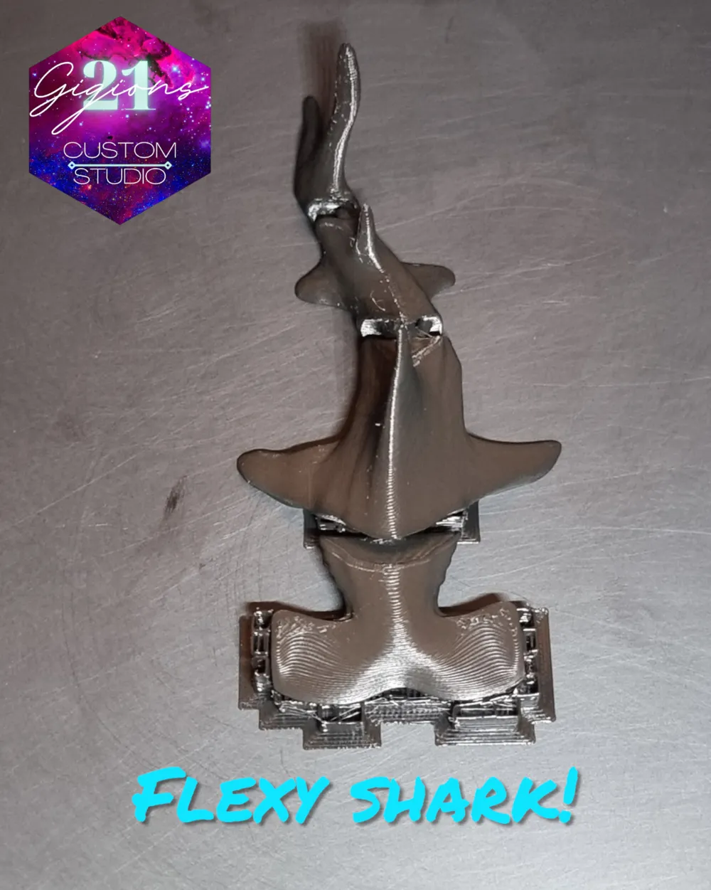 Hammer head shark Flexi articulated by Gigions21_customstudio ...