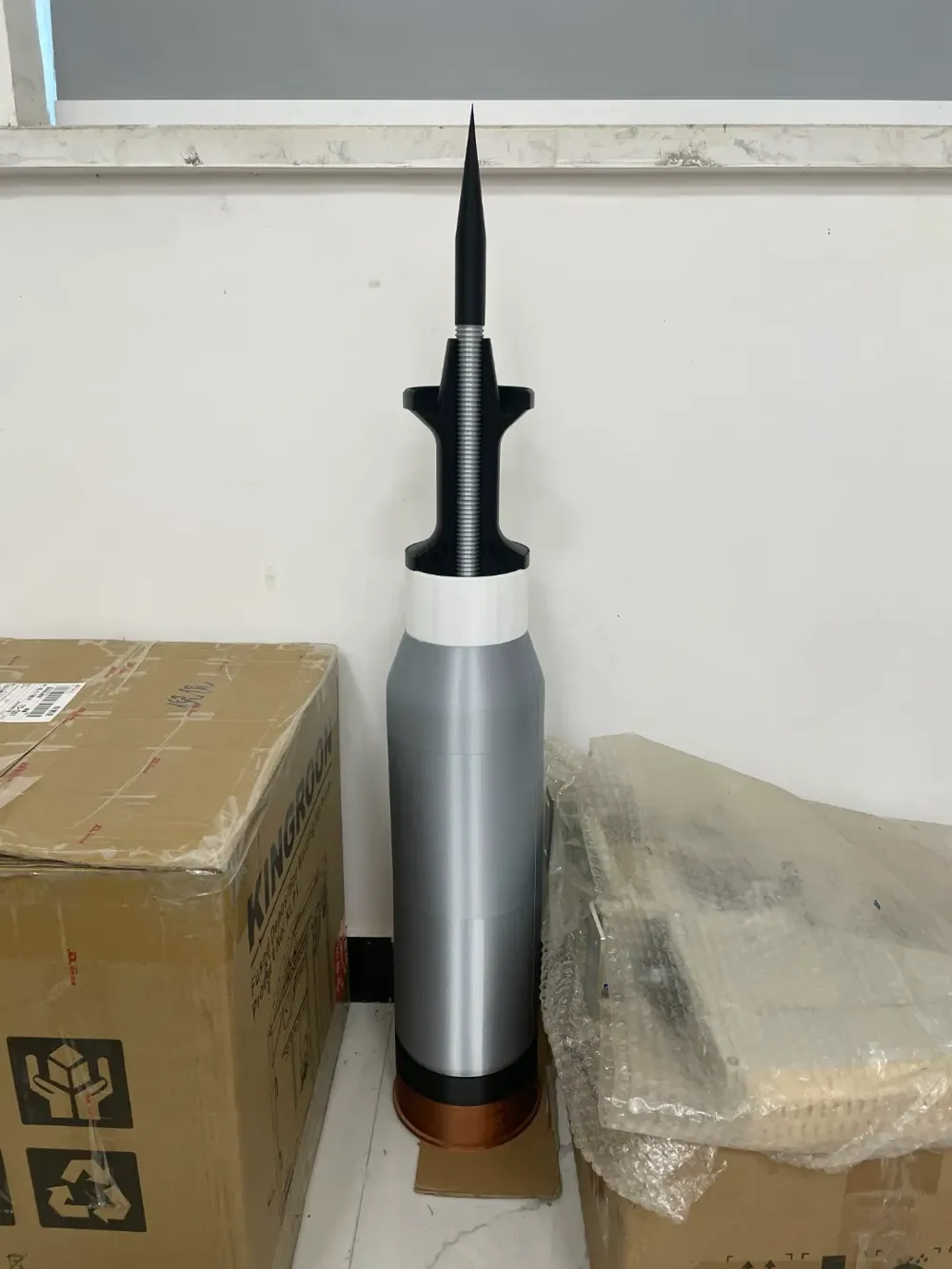 120mmM829 Armor-Piercing Fin-Stabilized Discarding Sabot (APFSDS) model ...