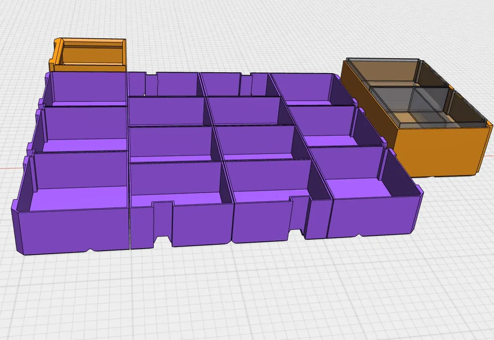 Milwaukee Packout 3bin drawer blank - Free 3D Print Model - MakerWorld