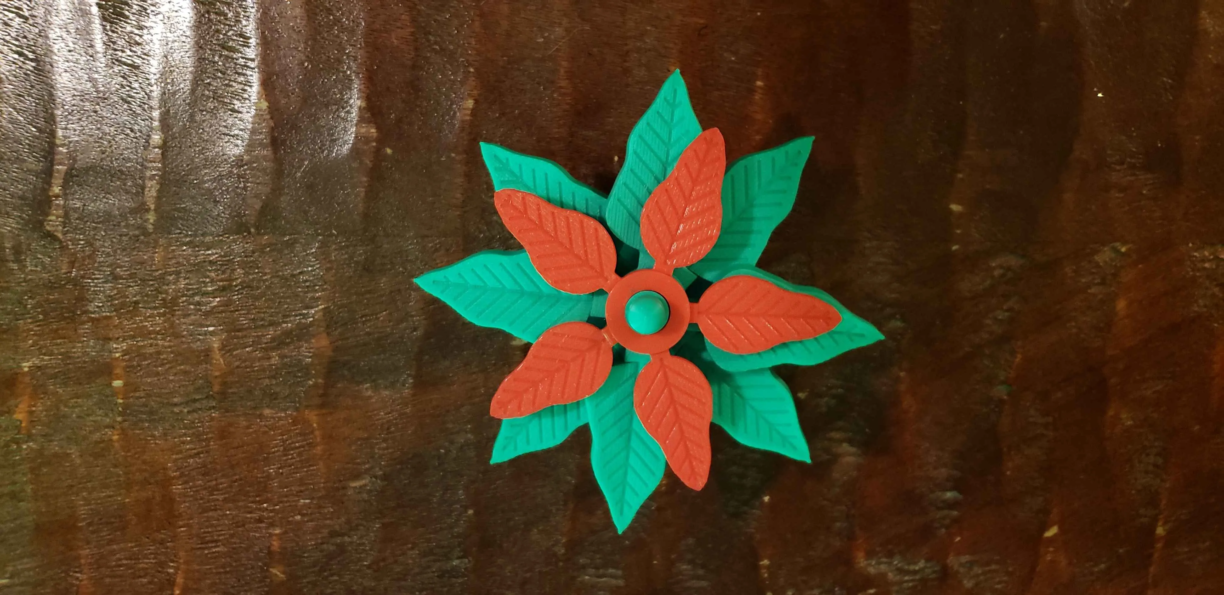 Christmas Poinsettia - Free 3D Print Model - MakerWorld