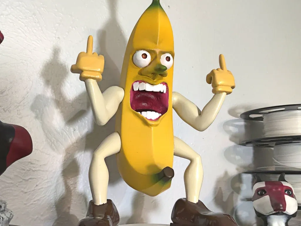 Angry Banana Man by mini外 - MakerWorld
