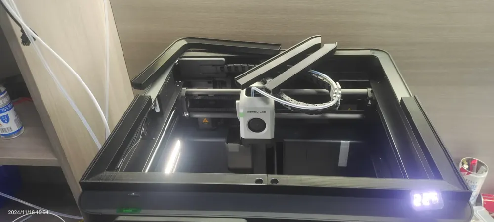 Bambu P1S X1C 12mm Ultra-Thin Riser by 上善若水丶 - MakerWorld