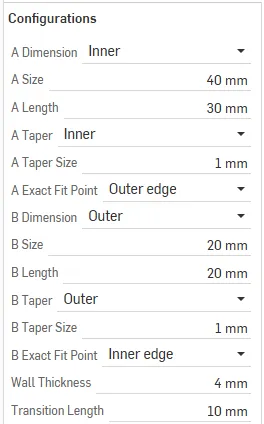 Parametric Pipe & Hose adapter by Hooch - MakerWorld