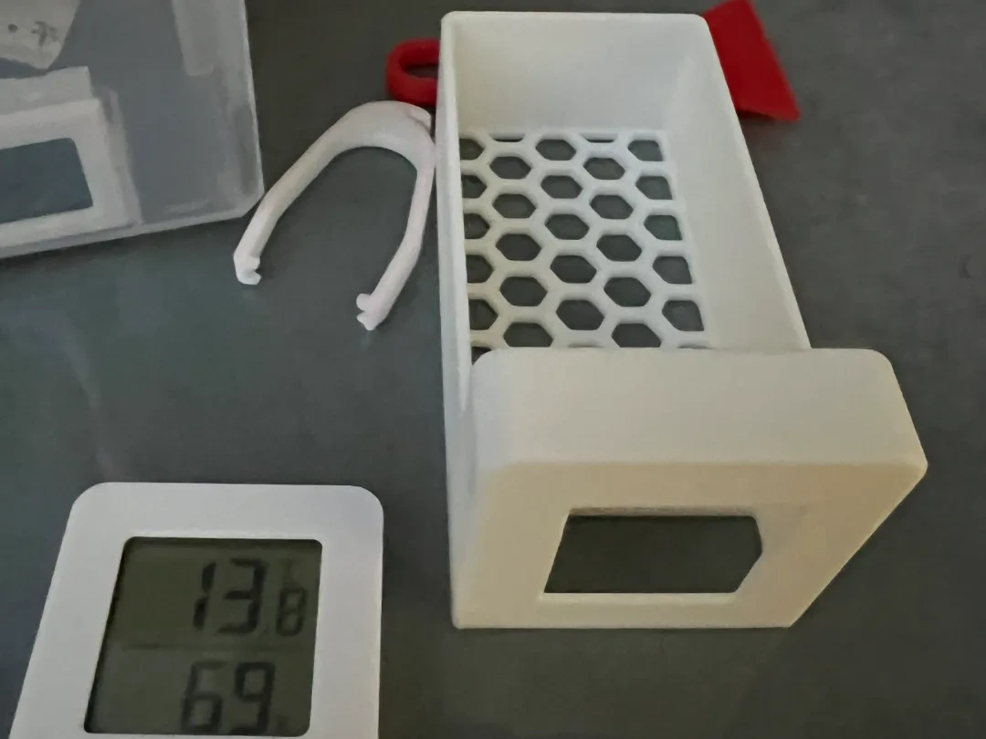 Accessory Storage Box with Temperature Display by user_2735438489 ...