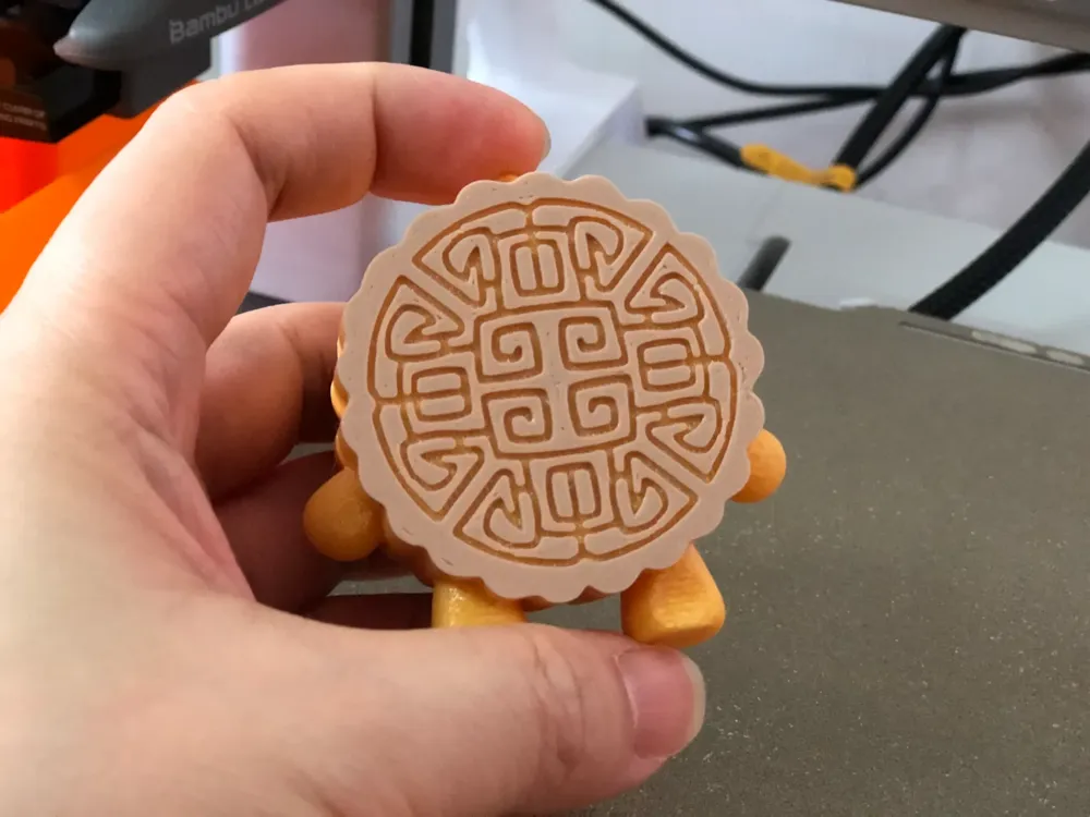 Q-cute Cartoon Mooncake Baby, No AMS Printing Needed, Multicolor - Cute ...