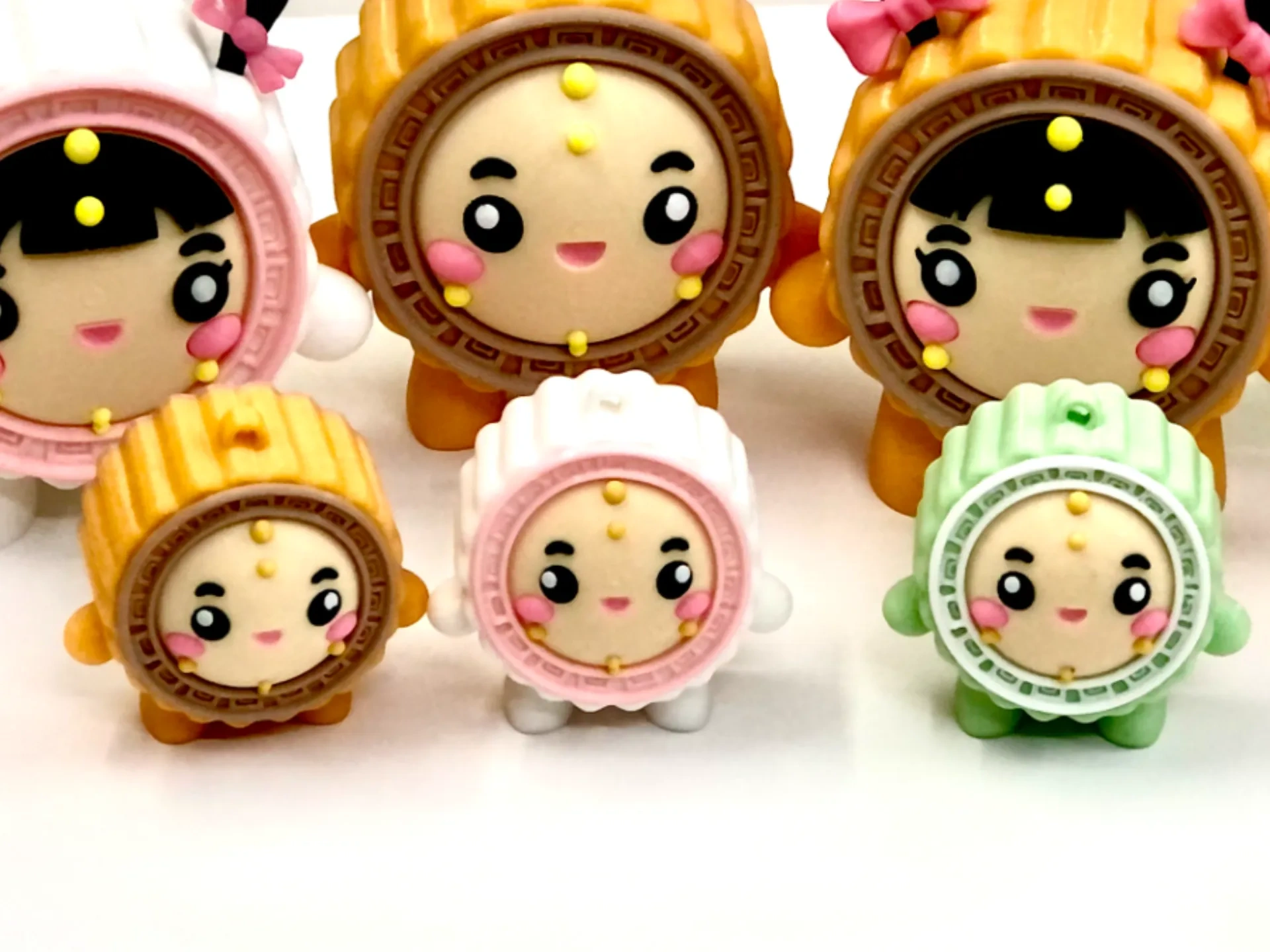 Q-cute Cartoon Mooncake Baby, No AMS Printing Needed, Multicolor - Cute ...
