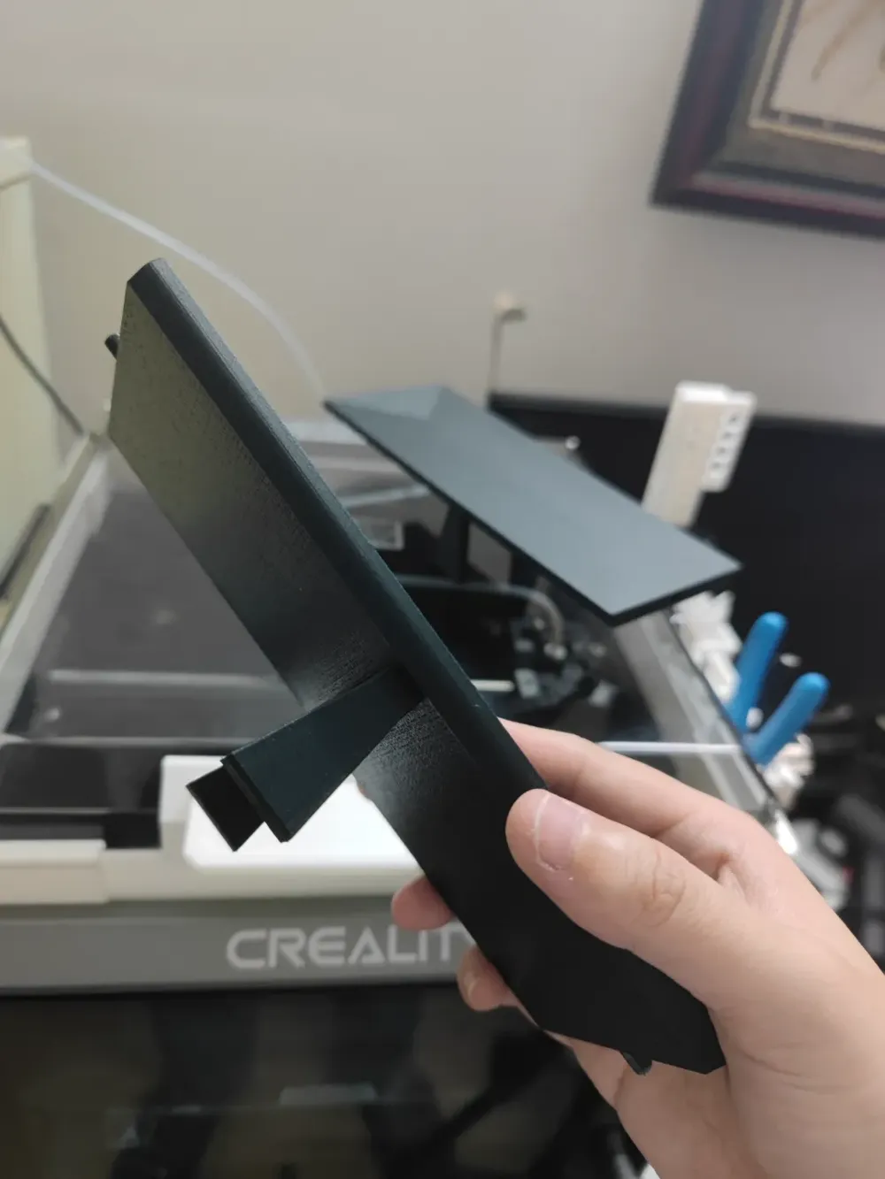 Office desk cubicle shelf object rack by Xiao3 - MakerWorld