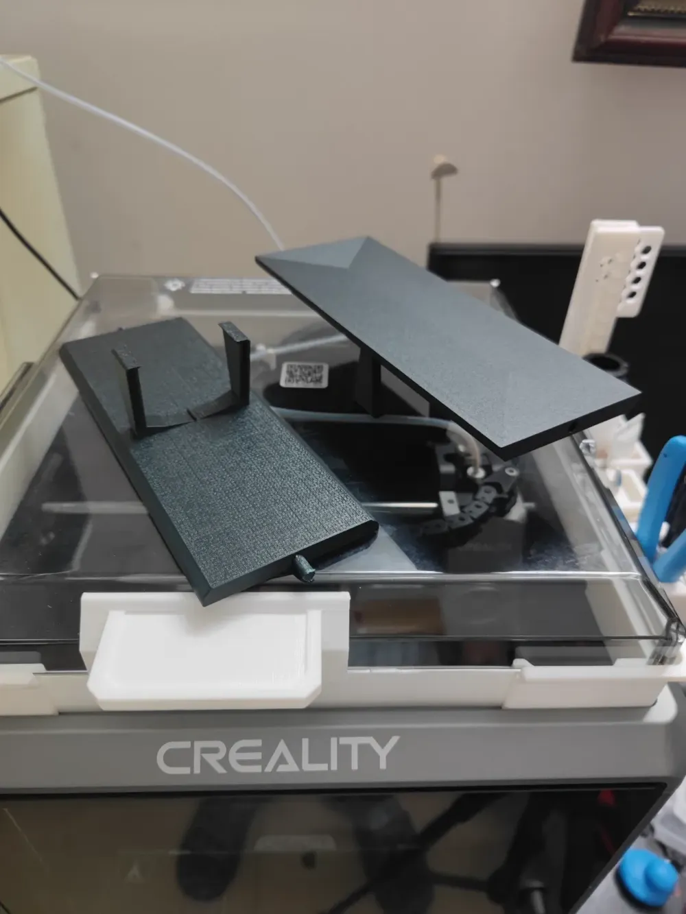 Office desk cubicle shelf object rack by Xiao3 - MakerWorld