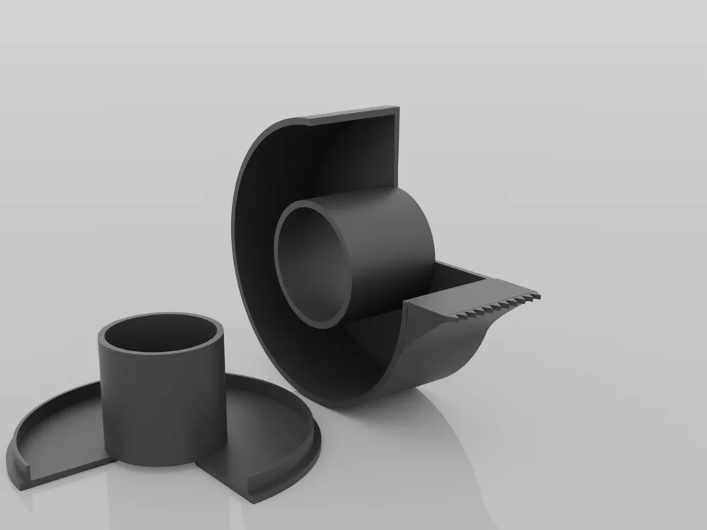 Compact Tape Dispenser by xik - MakerWorld