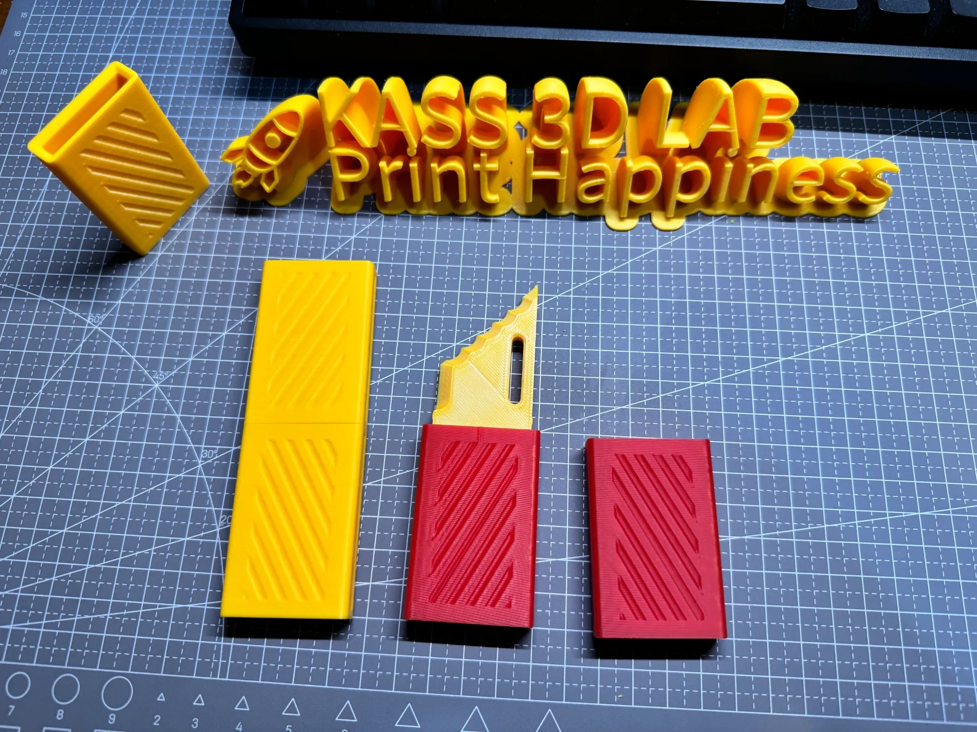 Utility Knife, Box Cutter by Kass 3D - MakerWorld