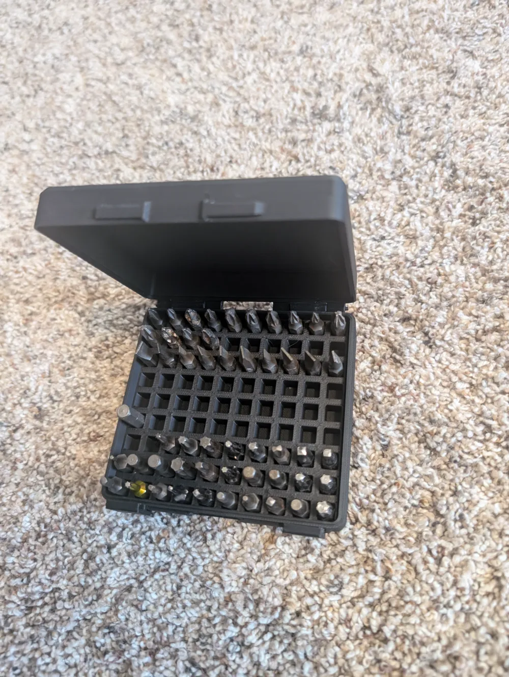 Hex bit storage box - 90 bits Remixed by SparksK_2020 MakerWorld ...