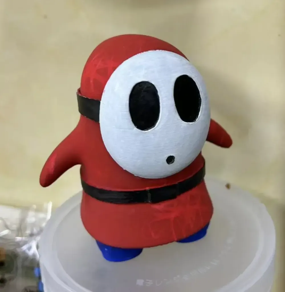 Mario MARIO-Shy Guy by GenokillerMakerWorld: Download Free 3D Models