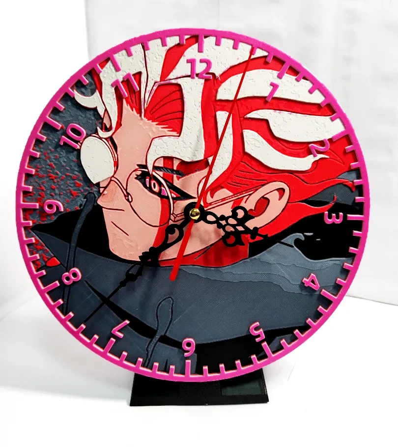 Clock, Bold Party Clock, hueforge by user_1210027872 - MakerWorld