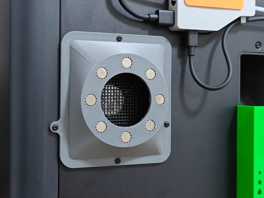 Bambu P1S Exhaust Vent 50mm by Mechanist - MakerWorld