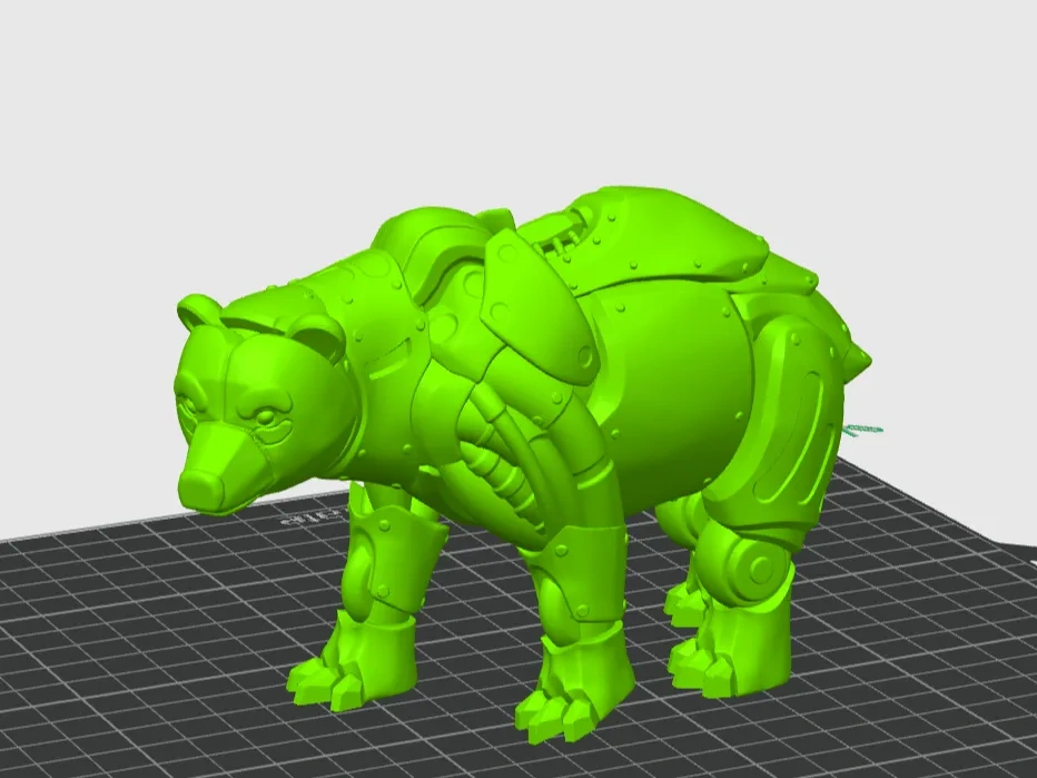 Mechanical Bear by user_1595126662 - MakerWorld