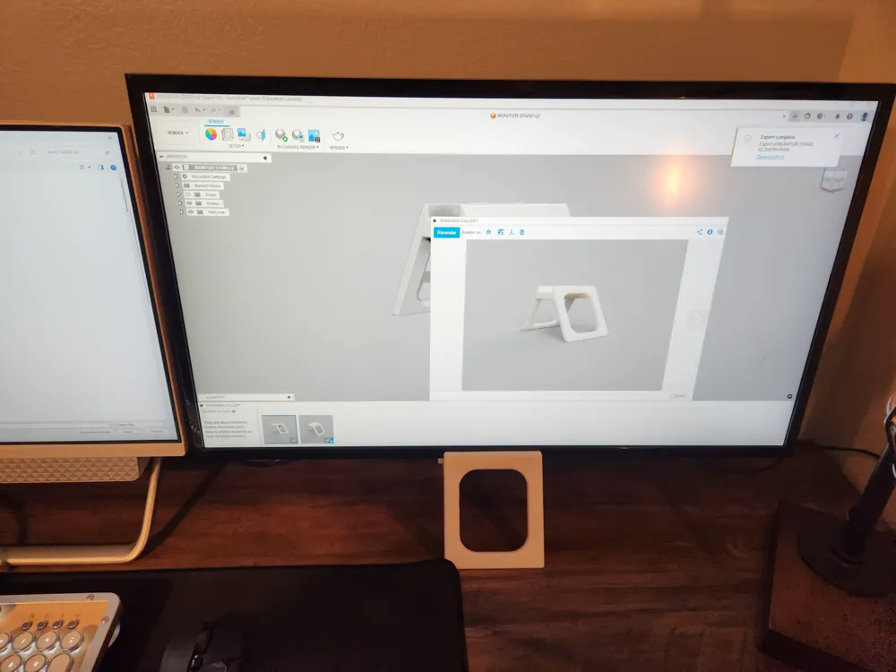 Monitor stand (Minimalist) by West - MakerWorld