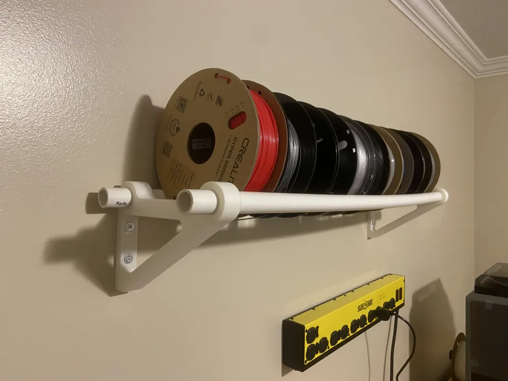 Filament Storage Shelf Brackets by Caliper Forge - MakerWorld