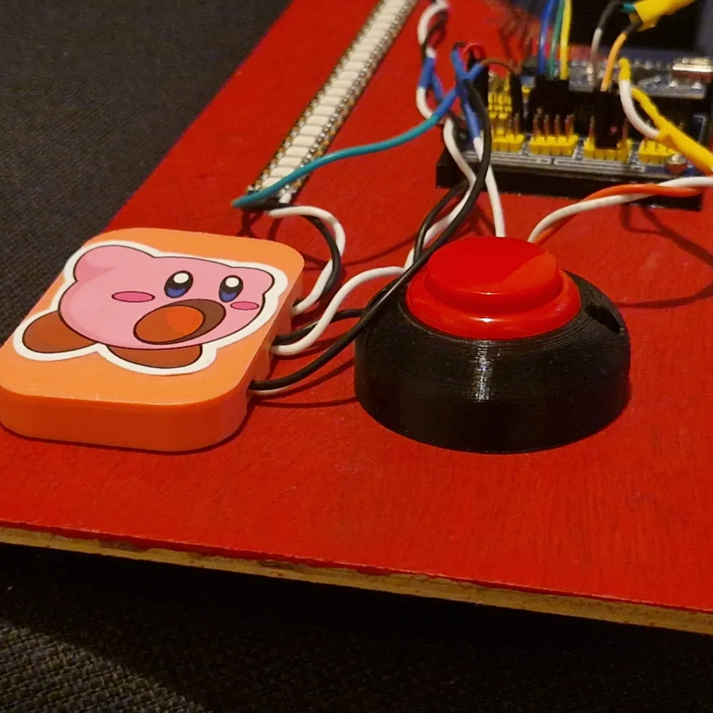 Arcade Button holder by ZeroPX - MakerWorld