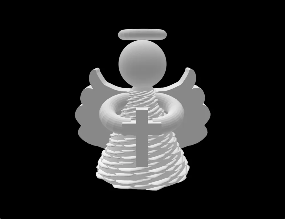 Angel Ornaments by arc3dp MakerWorld: Download Free 3D Models
