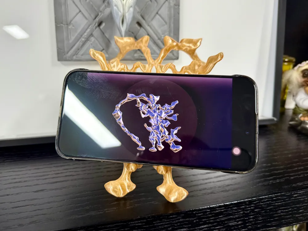 Mobile Stand-Liquid Butterfly by shimmyhe.stl - MakerWorld