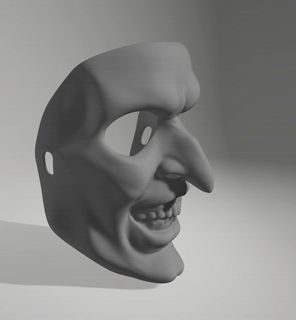 Terrifier Clown High Quality Mask by 3Dimensions MakerWorld: Download ...