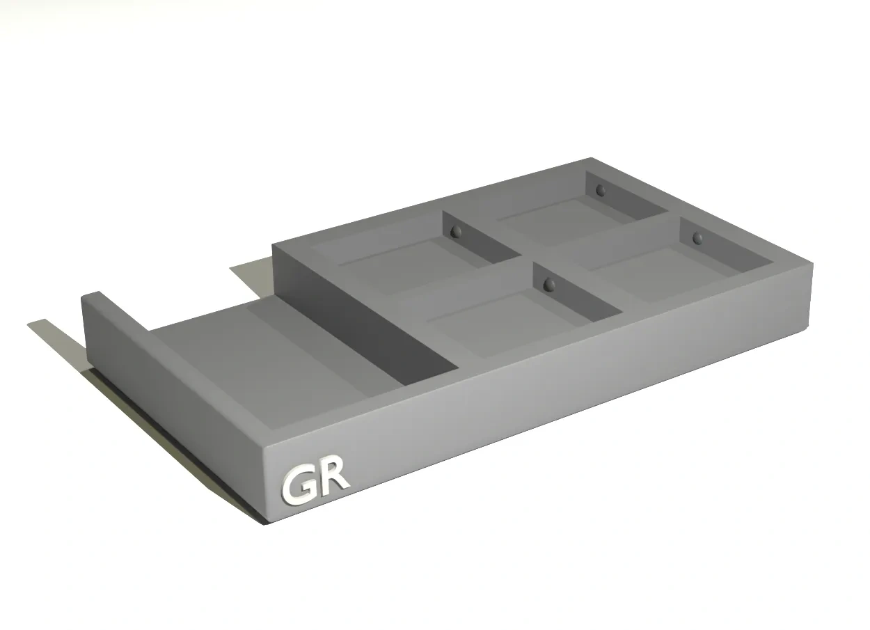 Ricoh GR2 Battery Charger Expansion Box V1 by UKAMI - MakerWorld