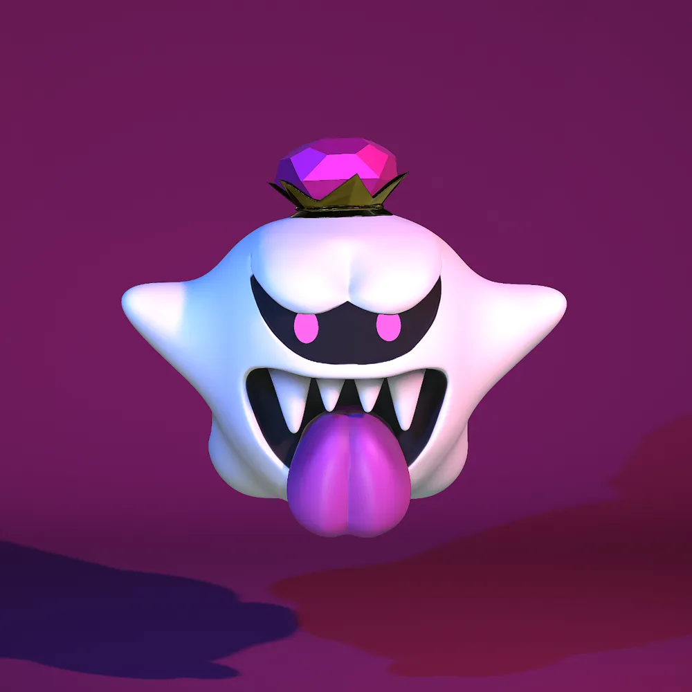 king boo from luigi mansion super mario by Gigions21_customstudio ...