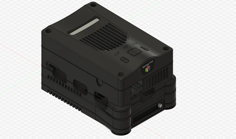 (STL Variant) Retro Remake Mister Pi N64 Case - Free 3D Print Model ...