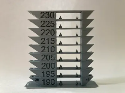 Temp Tower PLA, PETG, ABS/ASA - Free 3D Print Model - MakerWorld