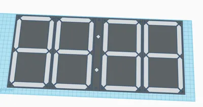 Riesige 7-Segment-Anzeige - Modular von mjfschMakerWorld: Kostenlose 3D ...