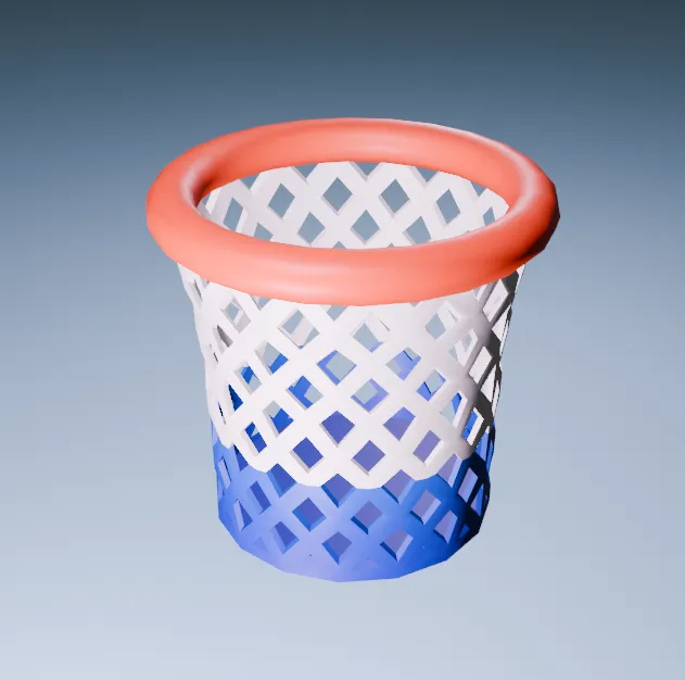 Basketball Hoop Pen Holder - Free 3D Print Model - MakerWorld