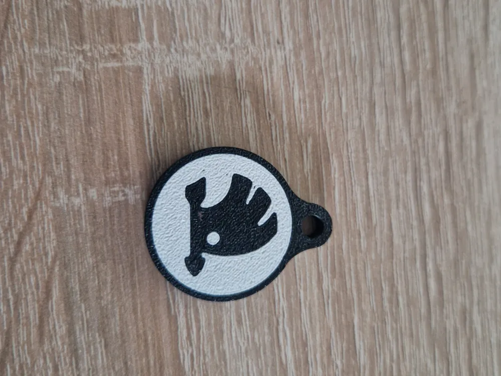 Škoda key fob keychain by elgrjo - MakerWorld