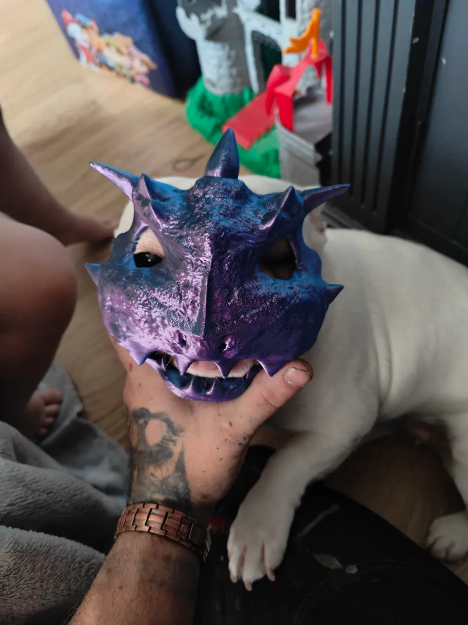 Dog mask by ChewyPrints - MakerWorld