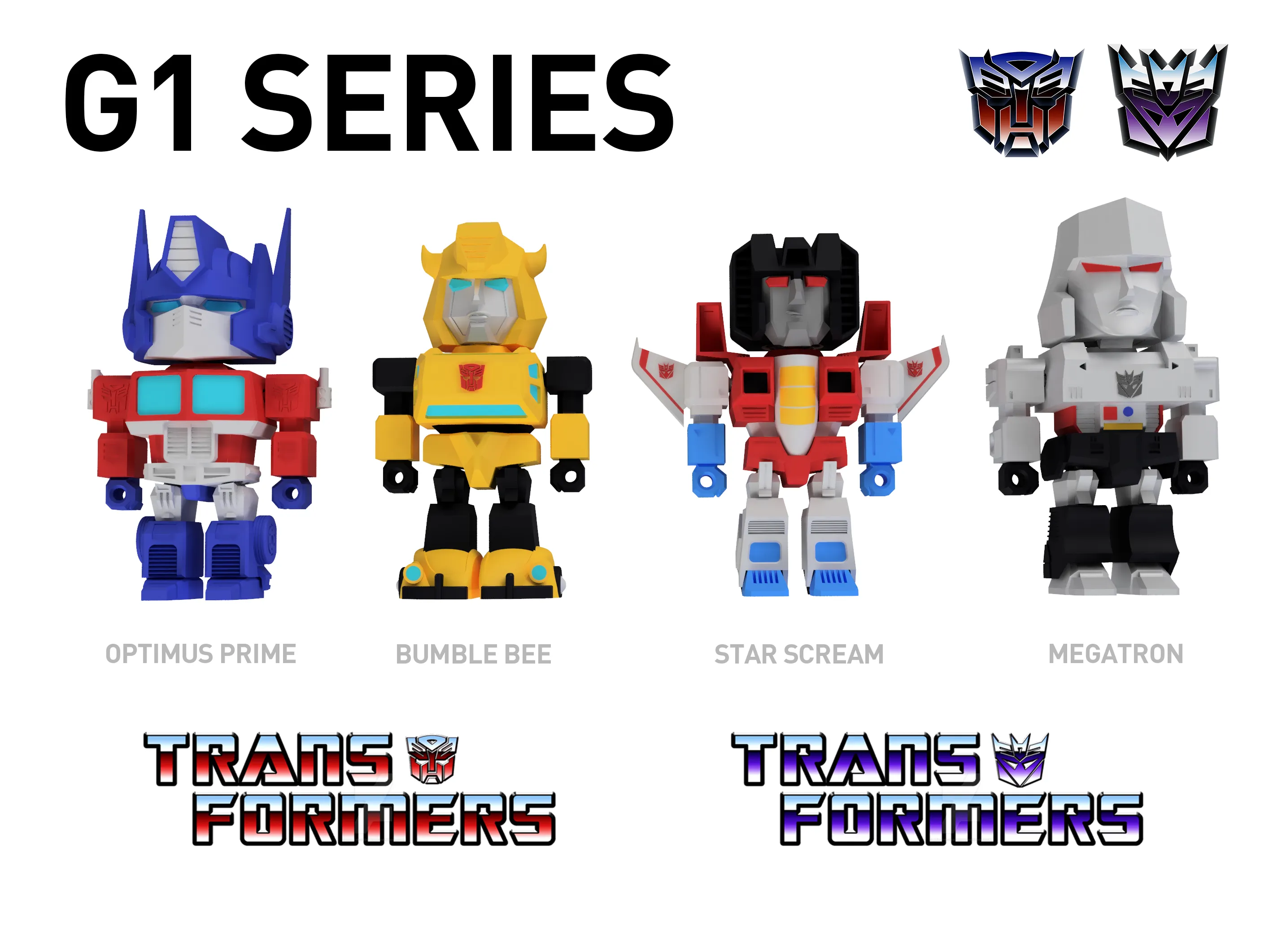 Articulated Flexi Star Scream G1 by HX8 by HAN - MakerWorld