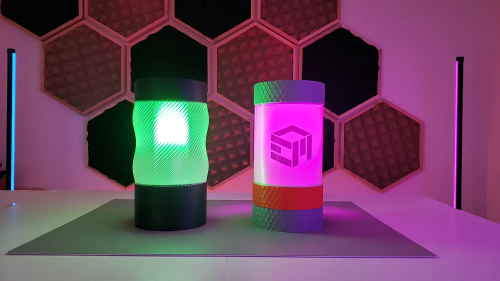 Modular Smart Lamp by Embrace Making MakerWorld: Download Free 3D Models