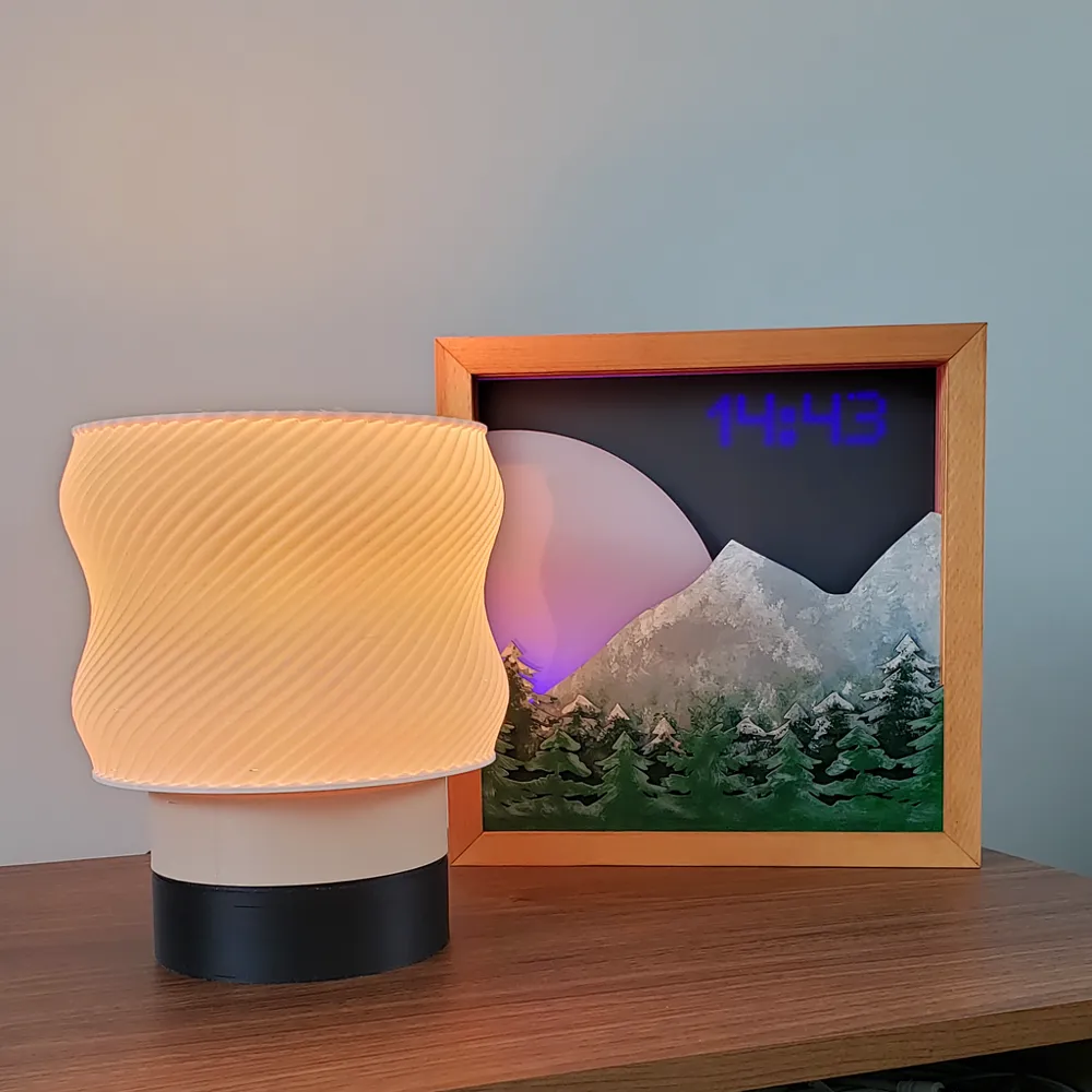 Modular Smart Lamp by Embrace Making MakerWorld: Download Free 3D Models