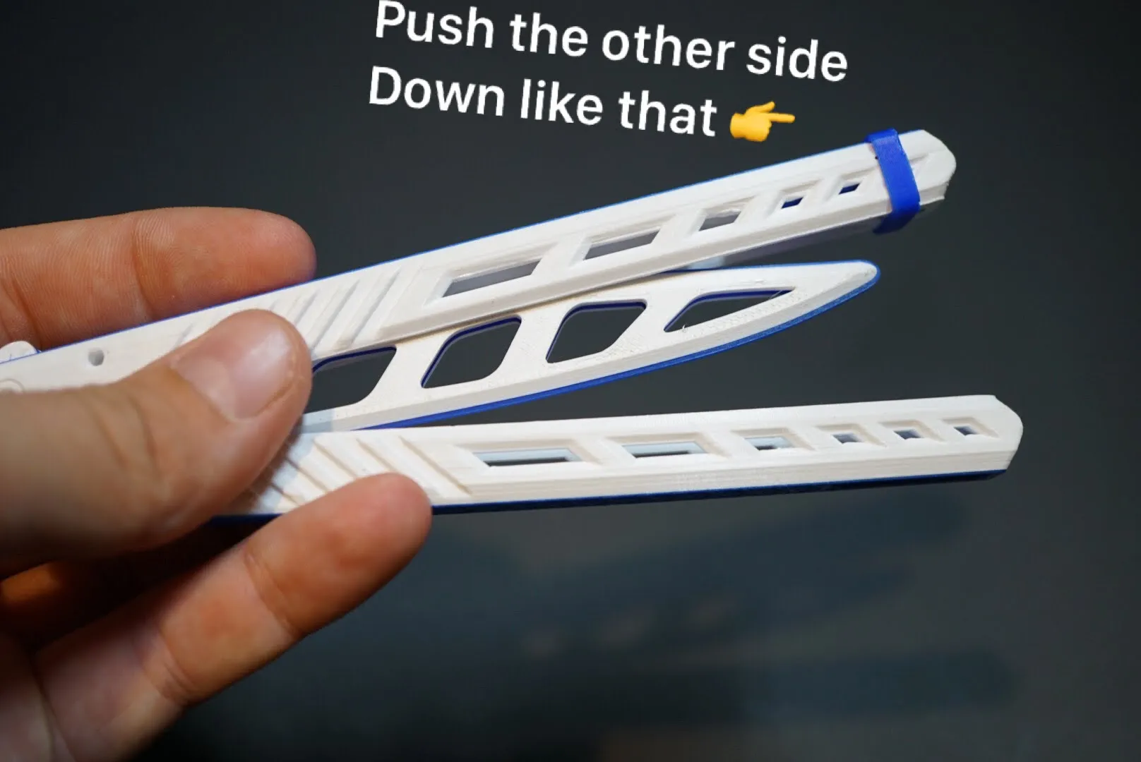 Butterfly Knife Bite Handle Indicator by SternPrinting MakerWorld ...