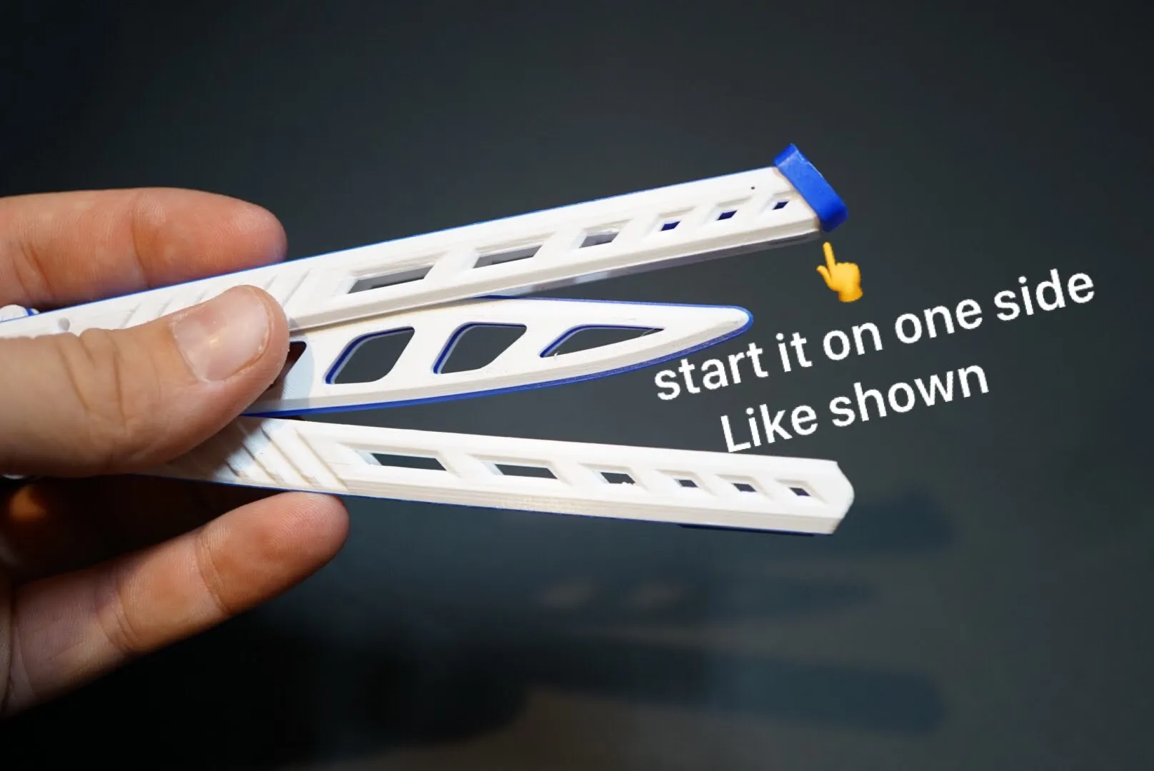 Butterfly Knife Bite Handle Indicator by SternPrinting MakerWorld ...