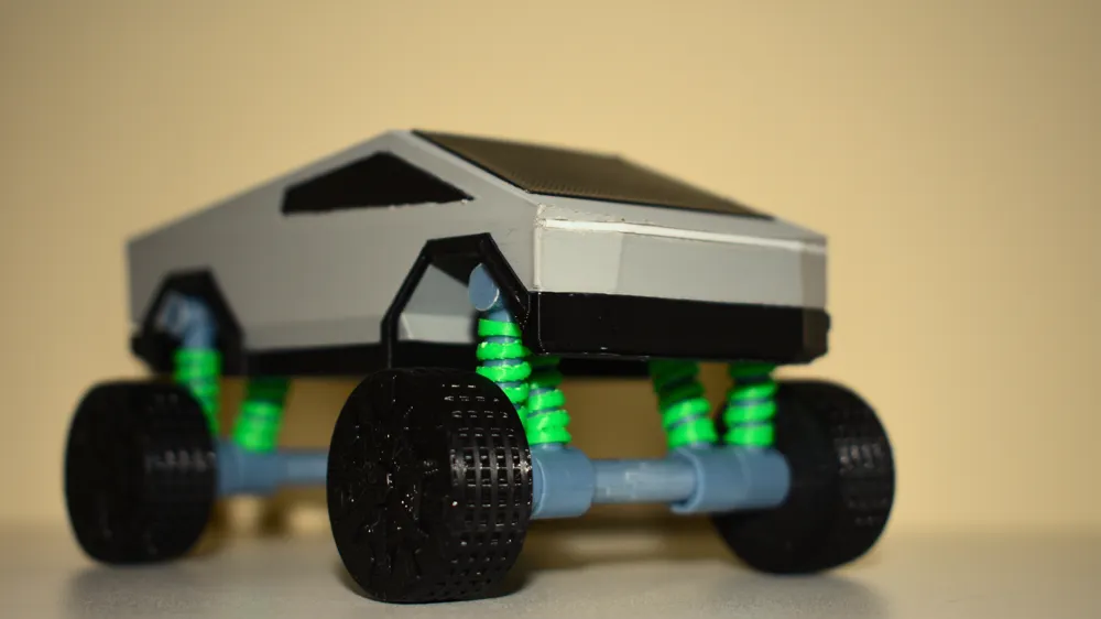 JACKED UP CYBERTRUCK - no AMS required : ) by McDaddy23 - MakerWorld