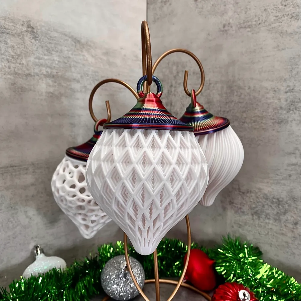 Christmas Tealight Ornaments by Chris Bobo - MakerWorld