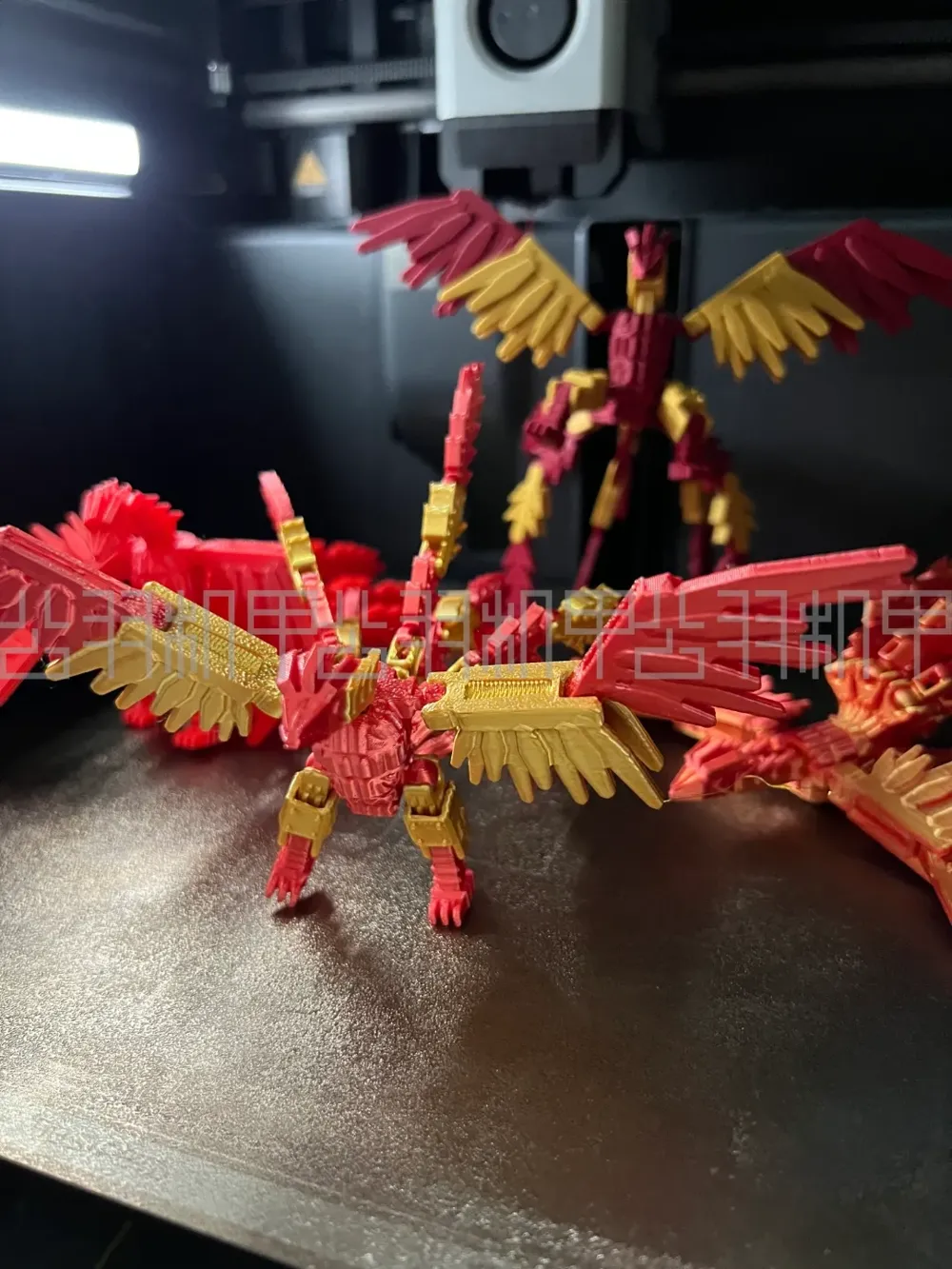 Shan Hai Jing Mecha Series Six—Phoenix Mecha by 公羽机甲 - MakerWorld
