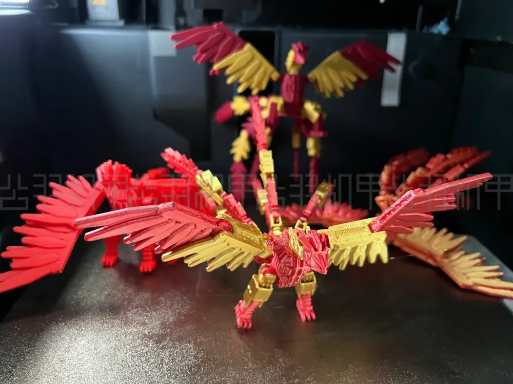 Shan Hai Jing Mecha Series Six—Phoenix Mecha by 公羽机甲 MakerWorld ...