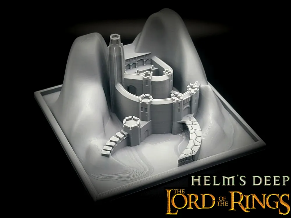 Helm's Deep - the Lord of the Rings by Savy_Maker MakerWorld: Download ...