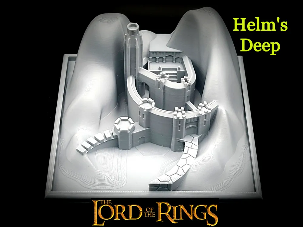 Helm's Deep - the Lord of the Rings by Savy_Maker MakerWorld: Download ...