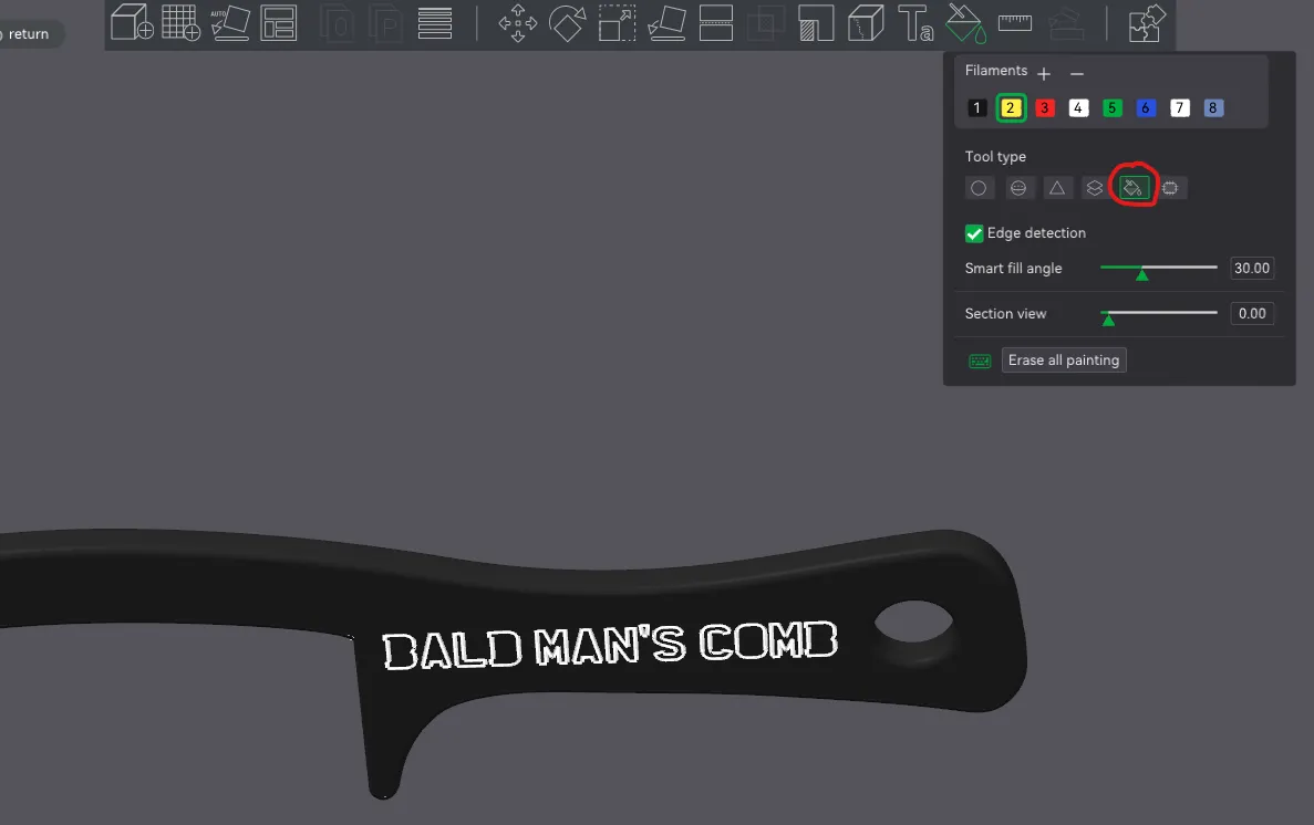 Bald Man's Comb - Free 3D Print Model - MakerWorld