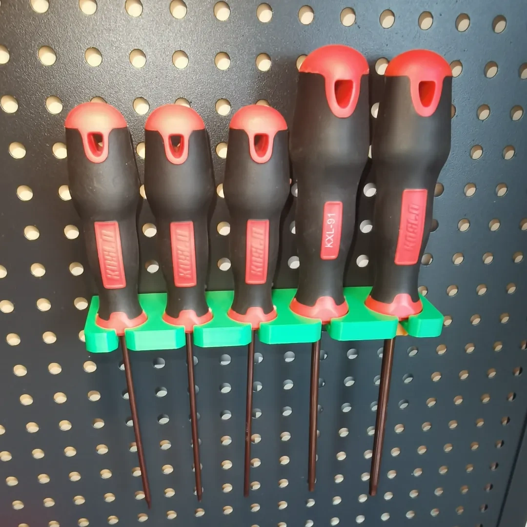 Hex Key Wrench Pegboard Storage Rack by fredy - MakerWorld